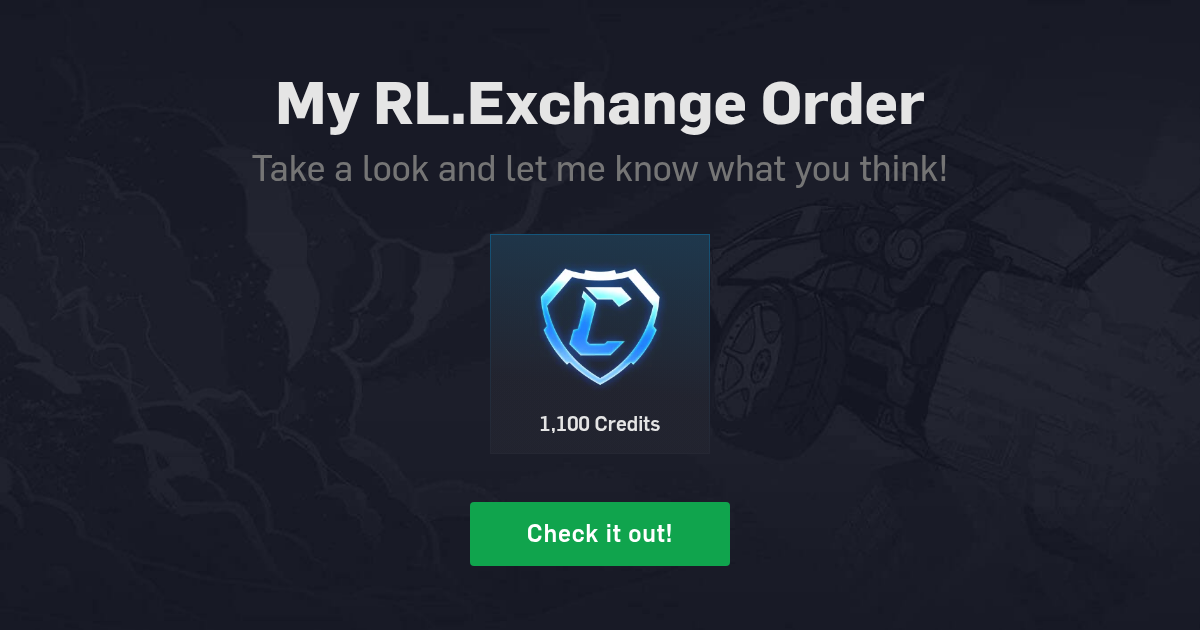 Buy Rocket League Items & Credits - Rocket League Trading | RL Exchange